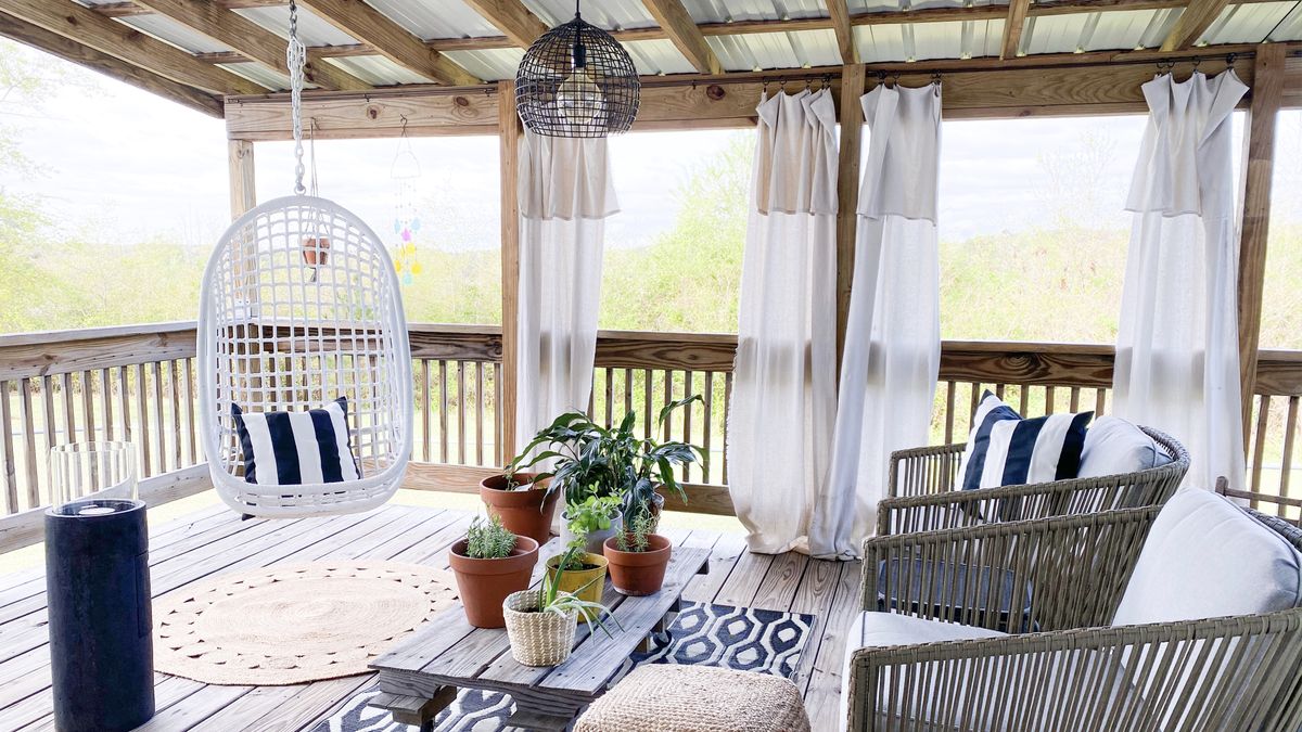 Before and after: A back deck makeover on a shoestring budget | Real Homes
