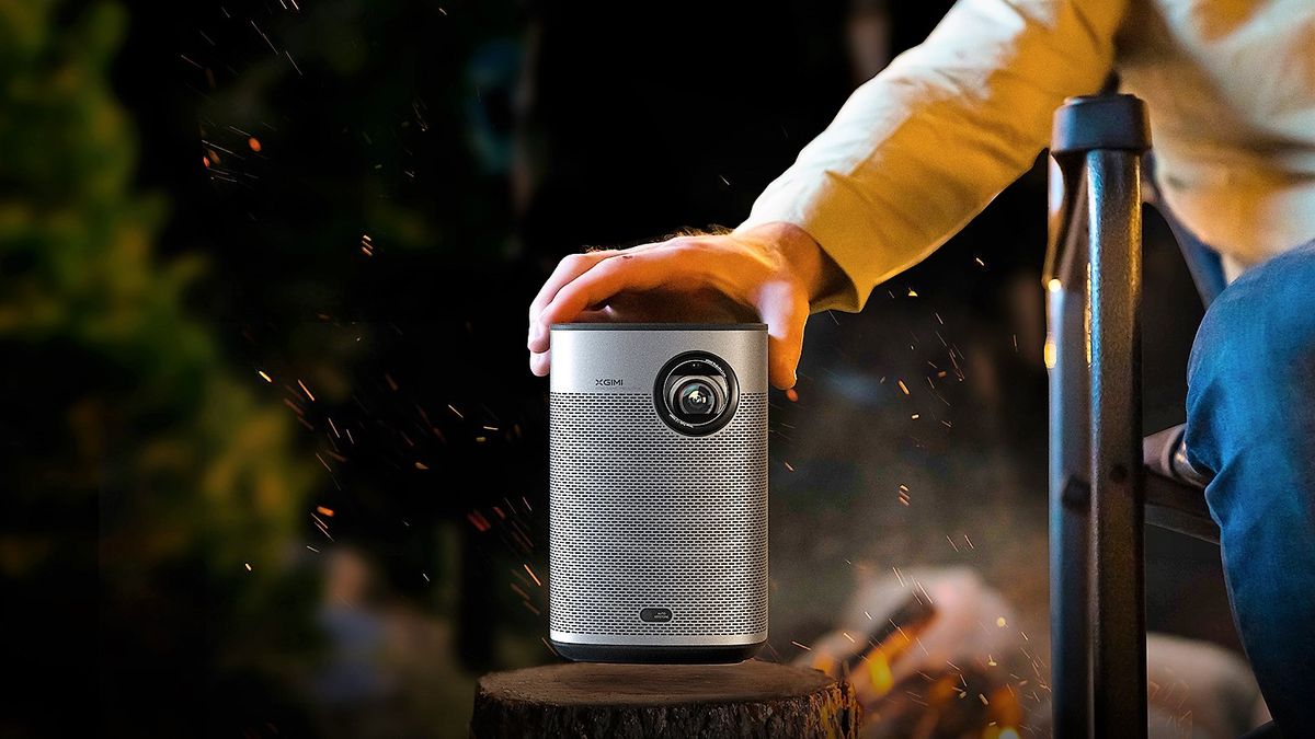 This portable projector made my outdoor movie night — here's what ...