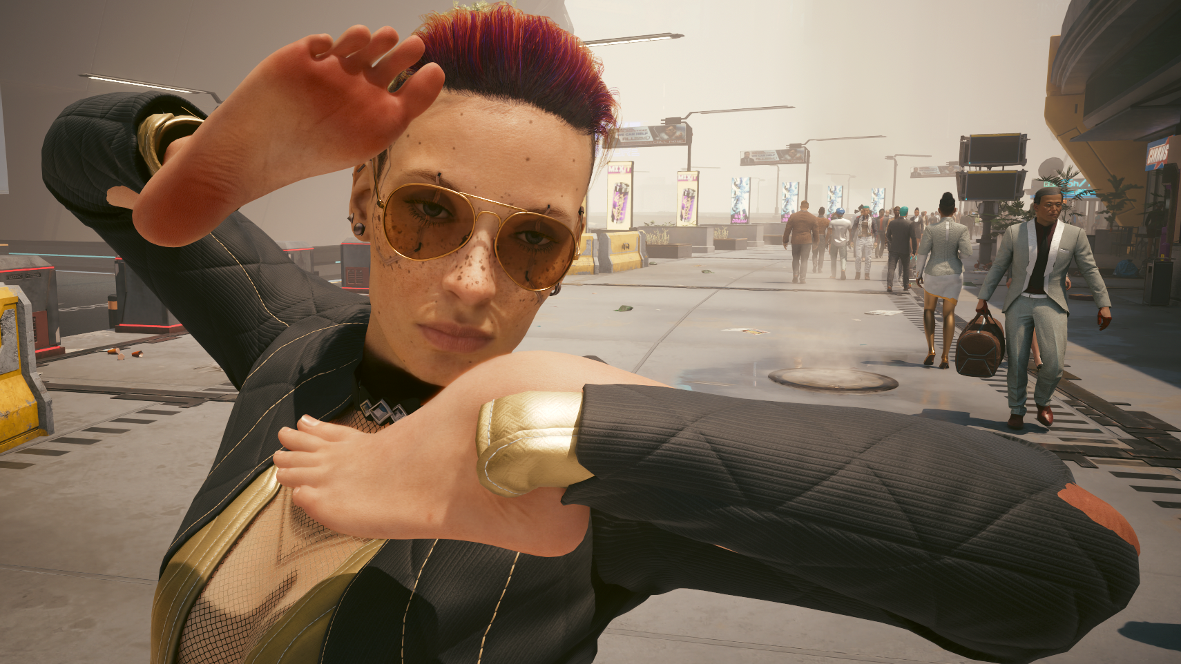 I spent too long playing the Cyberpunk 2077 mod that turns V's hands ...