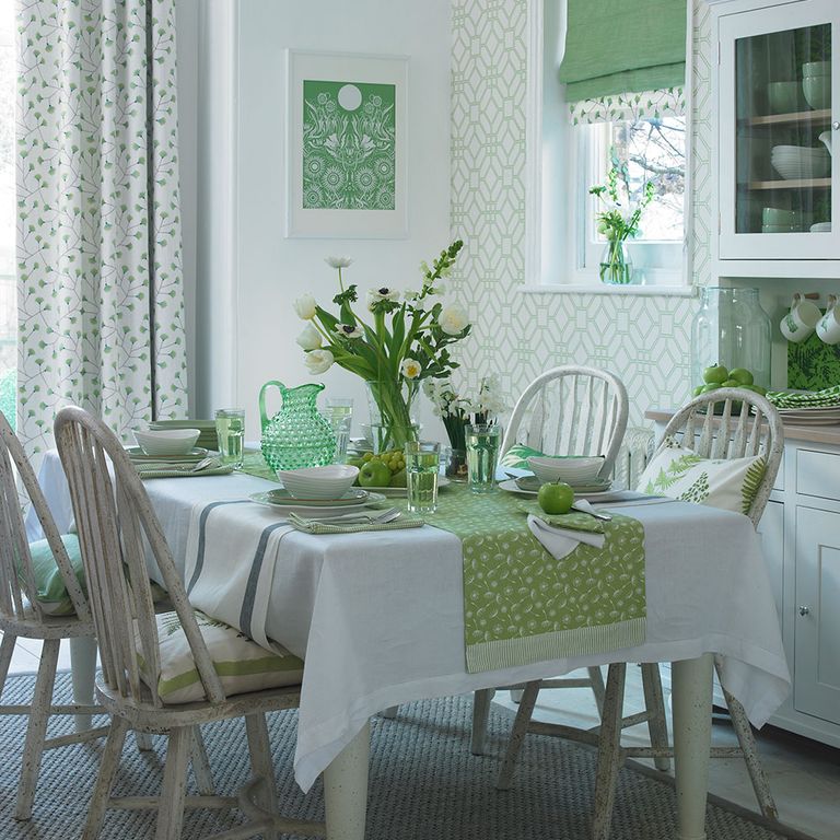How to decorate with green, the most peaceful of colours | Ideal Home