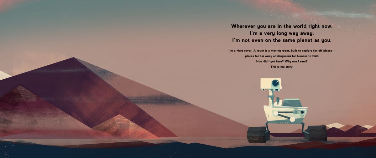 'Curiosity' Tells the Mars Rover's Story with Beautiful Artwork | Space