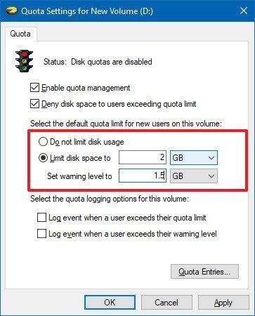 How to use Windows 10 disk Quota to limit user storage | Windows Central