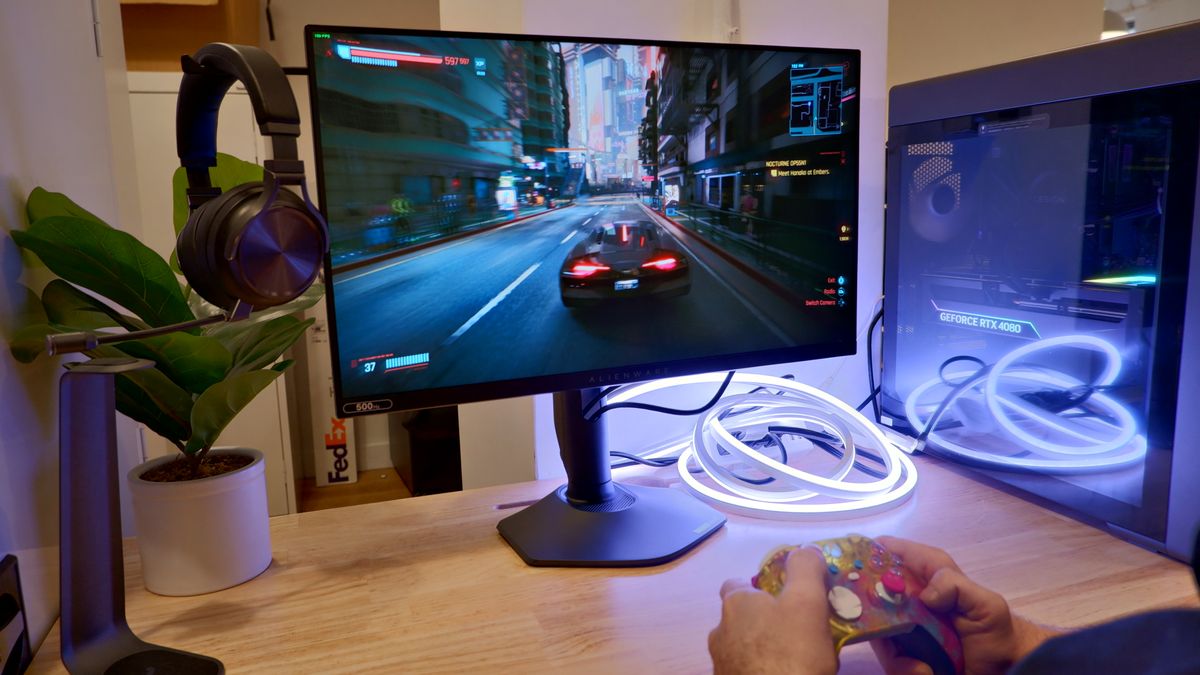 I just tested Alienware's 500Hz gaming monitor — here’s what happened ...