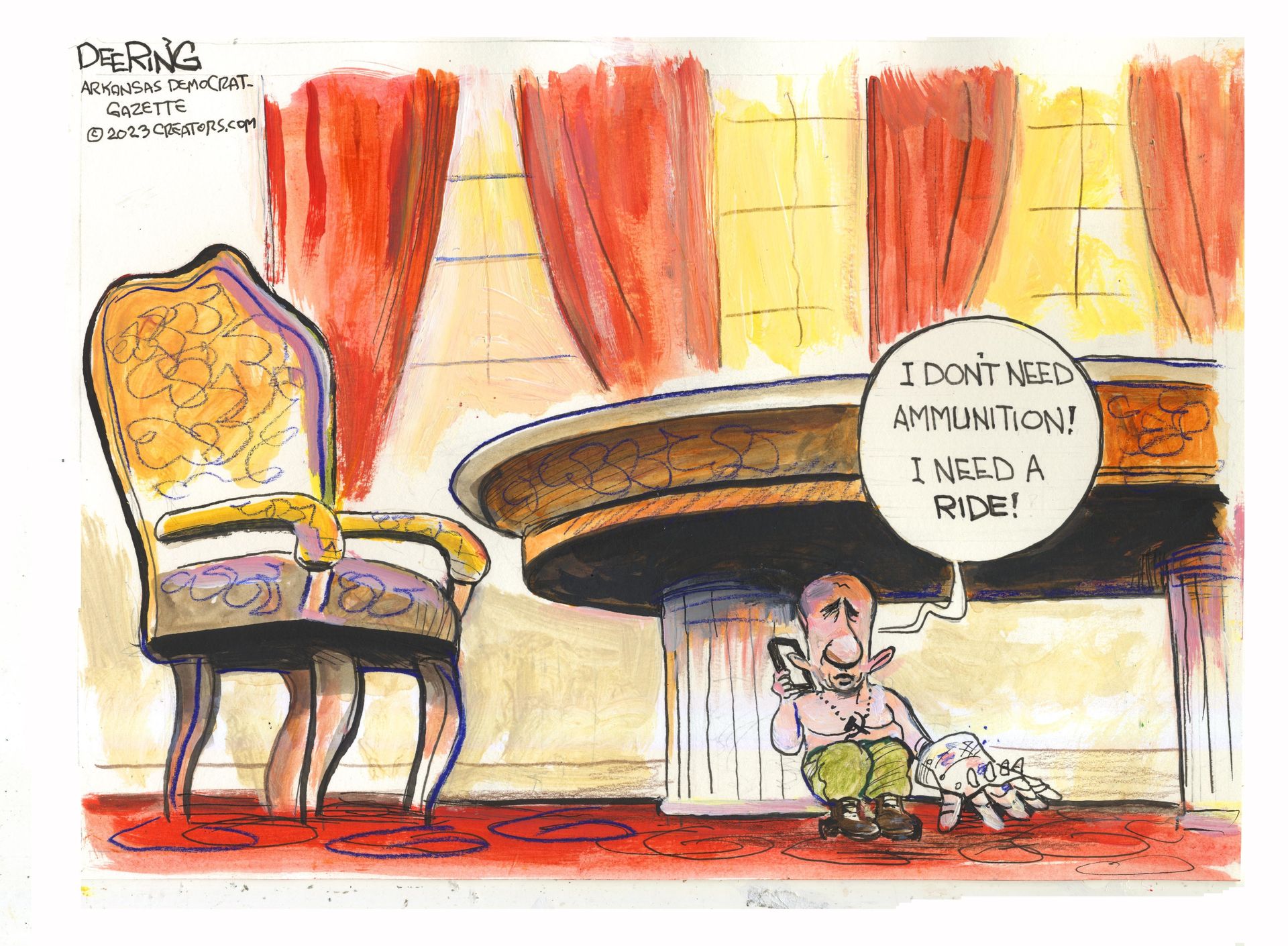 5 revolting cartoons about the Wagner mutiny | The Week