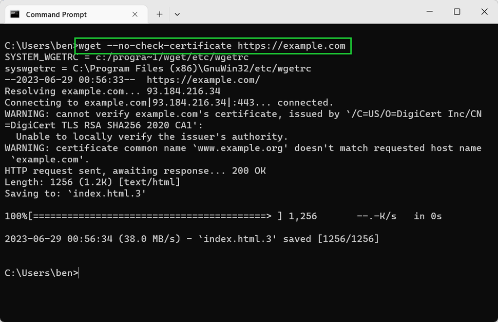 How to Use Wget to Download Files at Windows' Command Line | Tom's Hardware
