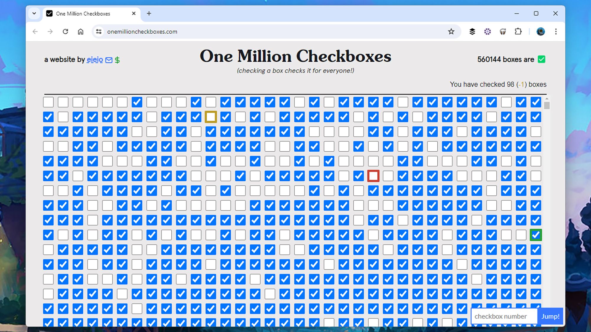 This One Million Checkbox game is sparking an internet war – and it's ...