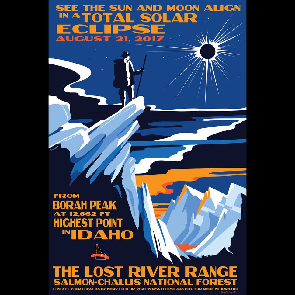 Gorgeous 2017 Solar Eclipse Posters by Astronomer-Artist Tyler Nordgren ...