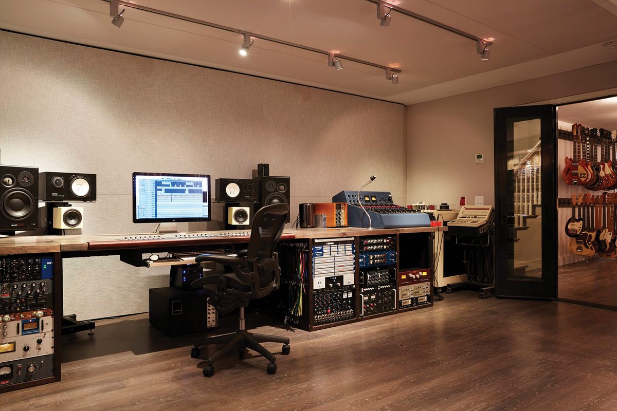 “He had the most equipment that I've ever seen - every synth you can ...