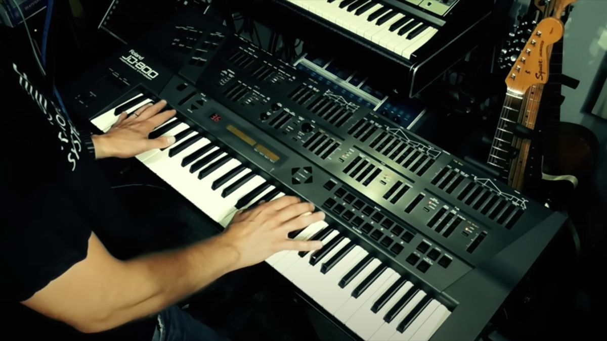 YouTuber Alex Ball gets his hands on Tony Banks’ old Roland JD-800 ...