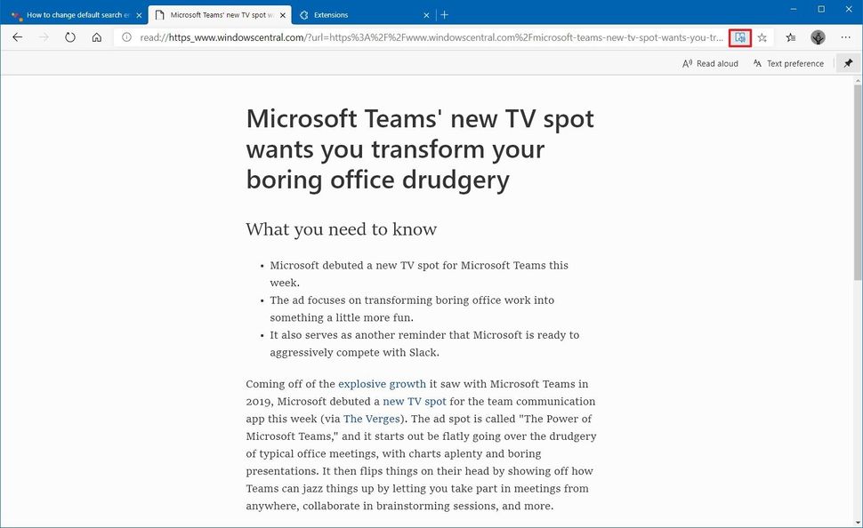 How to use the new Microsoft Edge print features | Windows Central