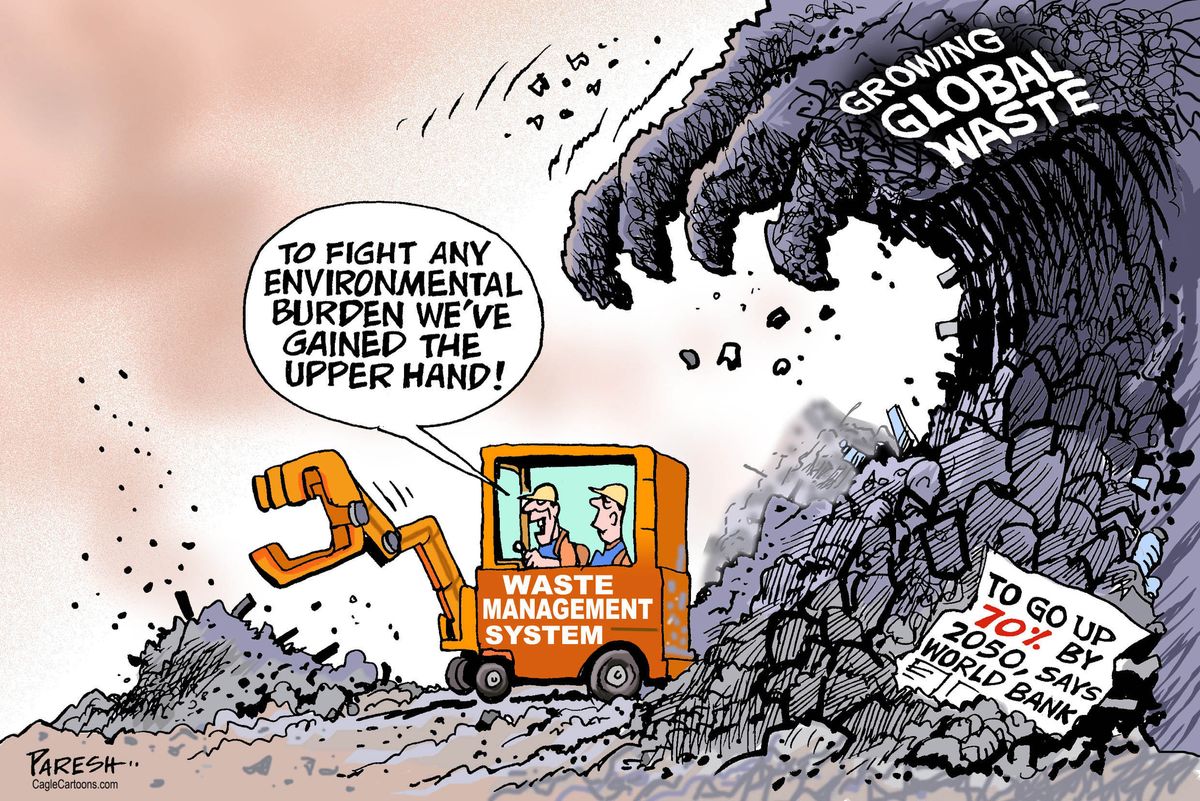 World Global waste increase by 2050 | The Week
