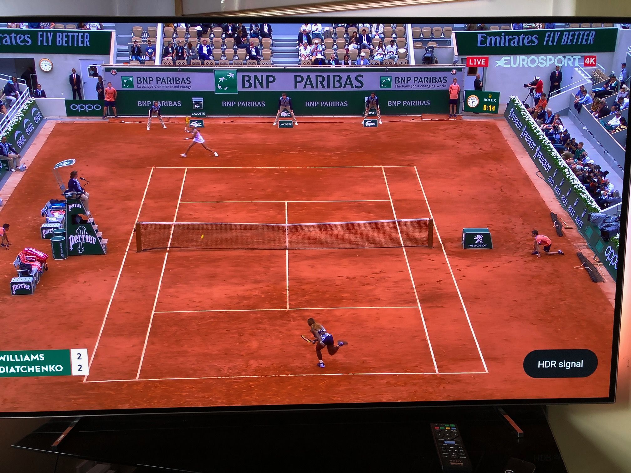 Virgin Media broadcasts French Open in 4K HDR, claiming a UK first ...