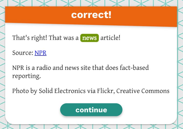 Factitious is a Breakthrough Tool for Assessing Student Online Literacy ...