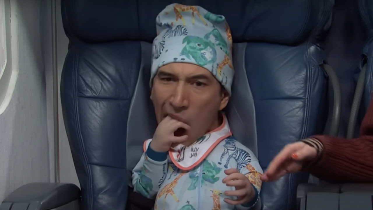 Adam Driver Played A Baby Screaming On An Airplane During A Ridiculous ...