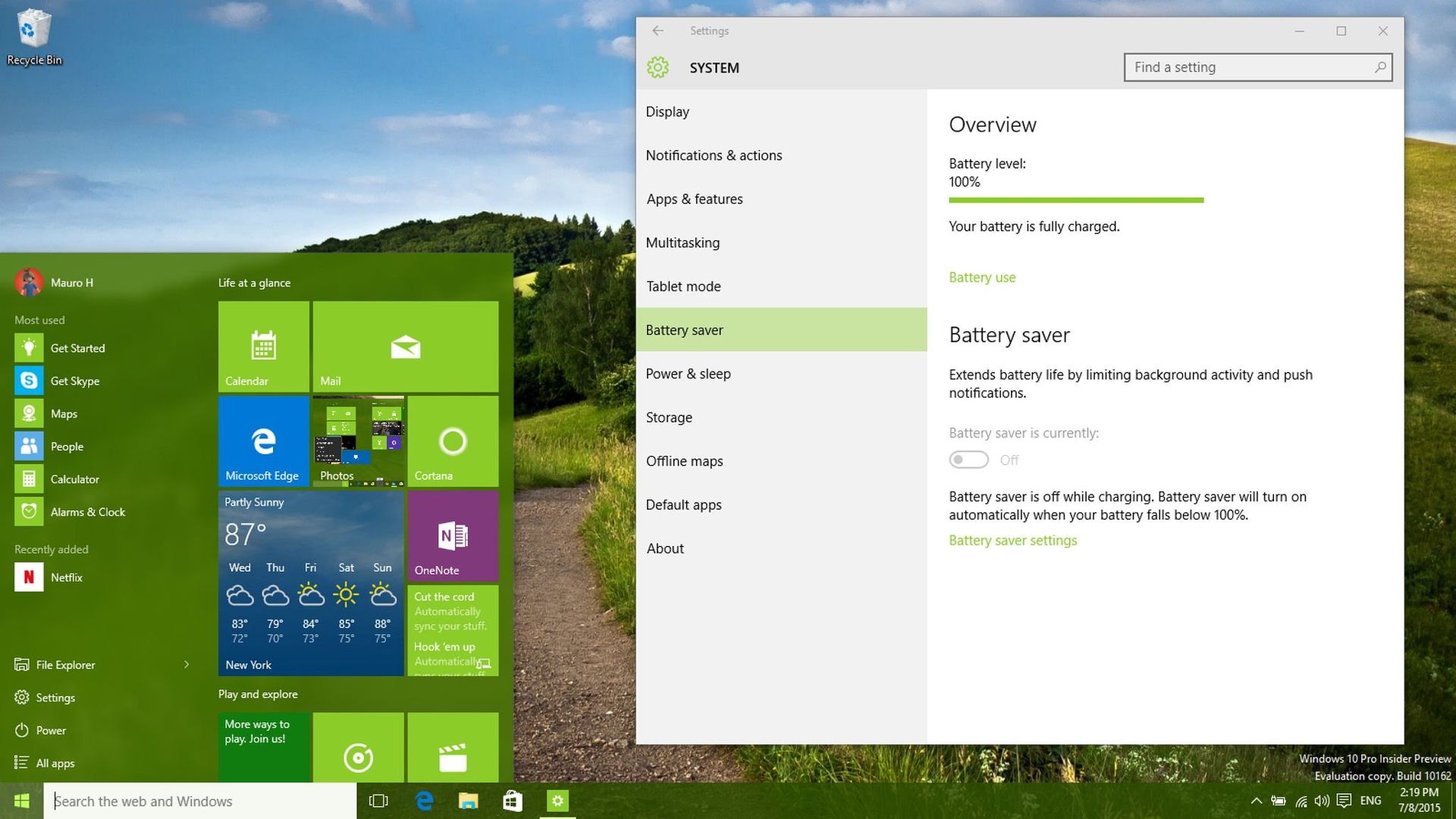 How to optimize battery life in Windows 10 devices using built-in ...