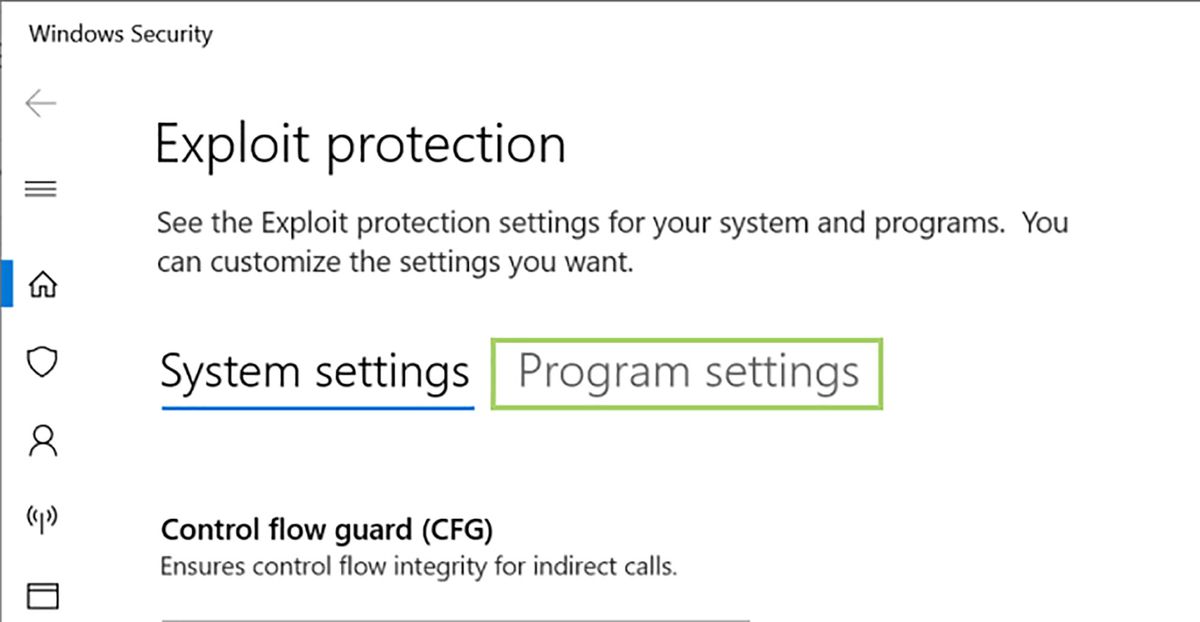 How To Turn Off Exploit Protection For Individual Apps In Windows 10 Laptop Mag