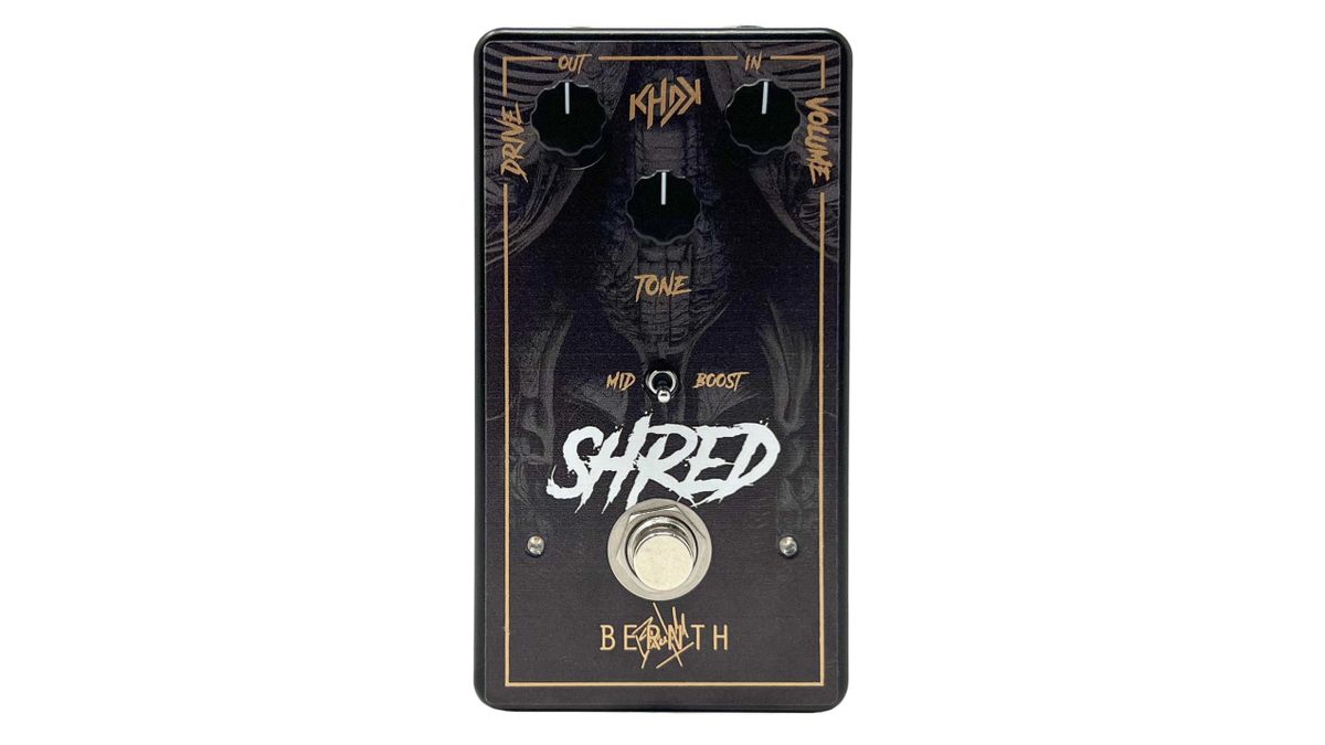 KHDK launches Shred signature pedal for Bernth Brodtrager, complete ...
