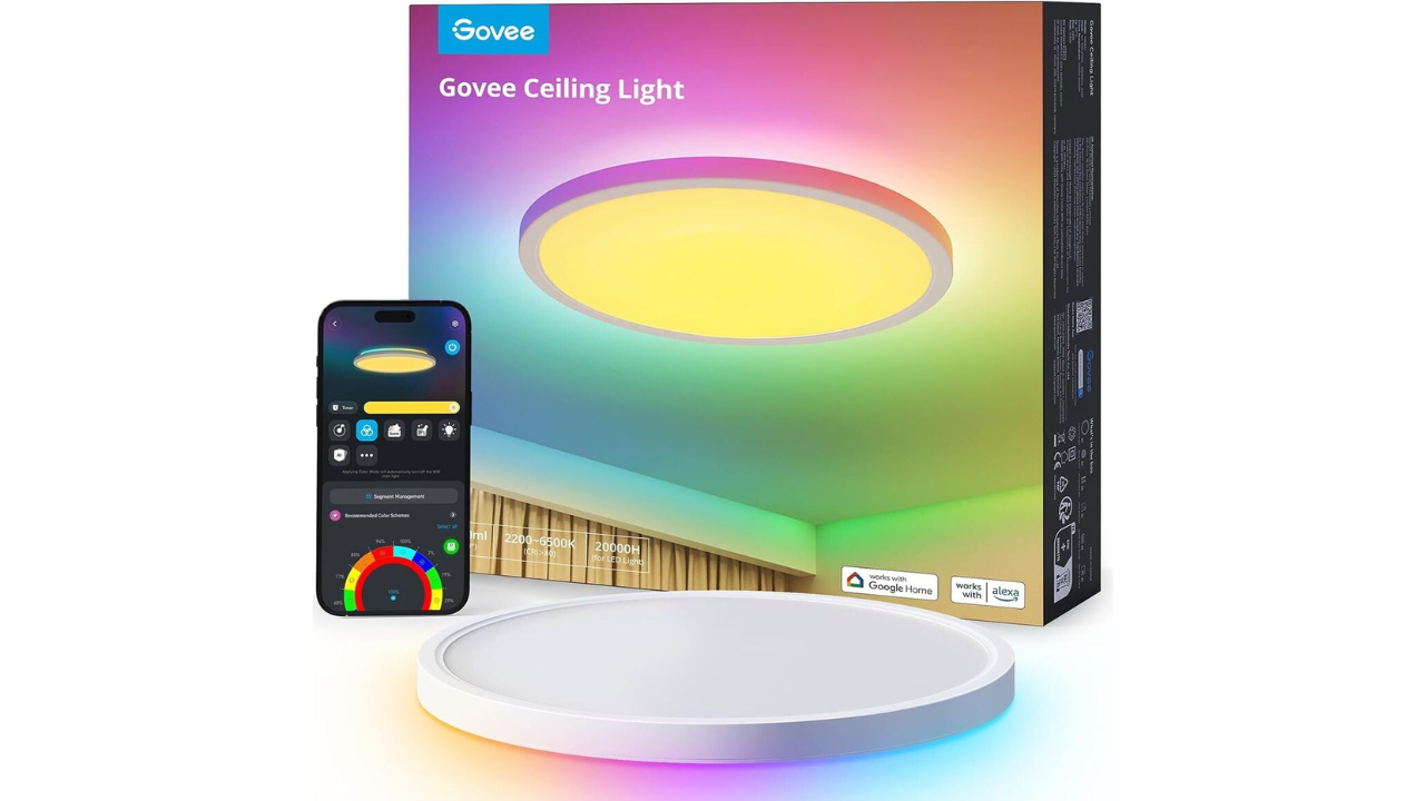 Govee has upgraded its smart ceiling light, and it's a lot brighter ...