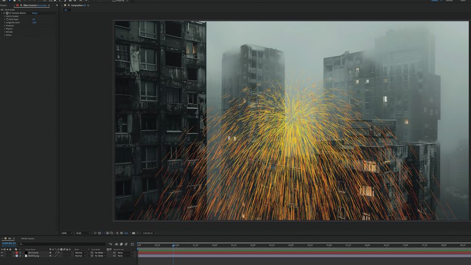 After Effects tutorial: how to easily create a realistic snow effect ...