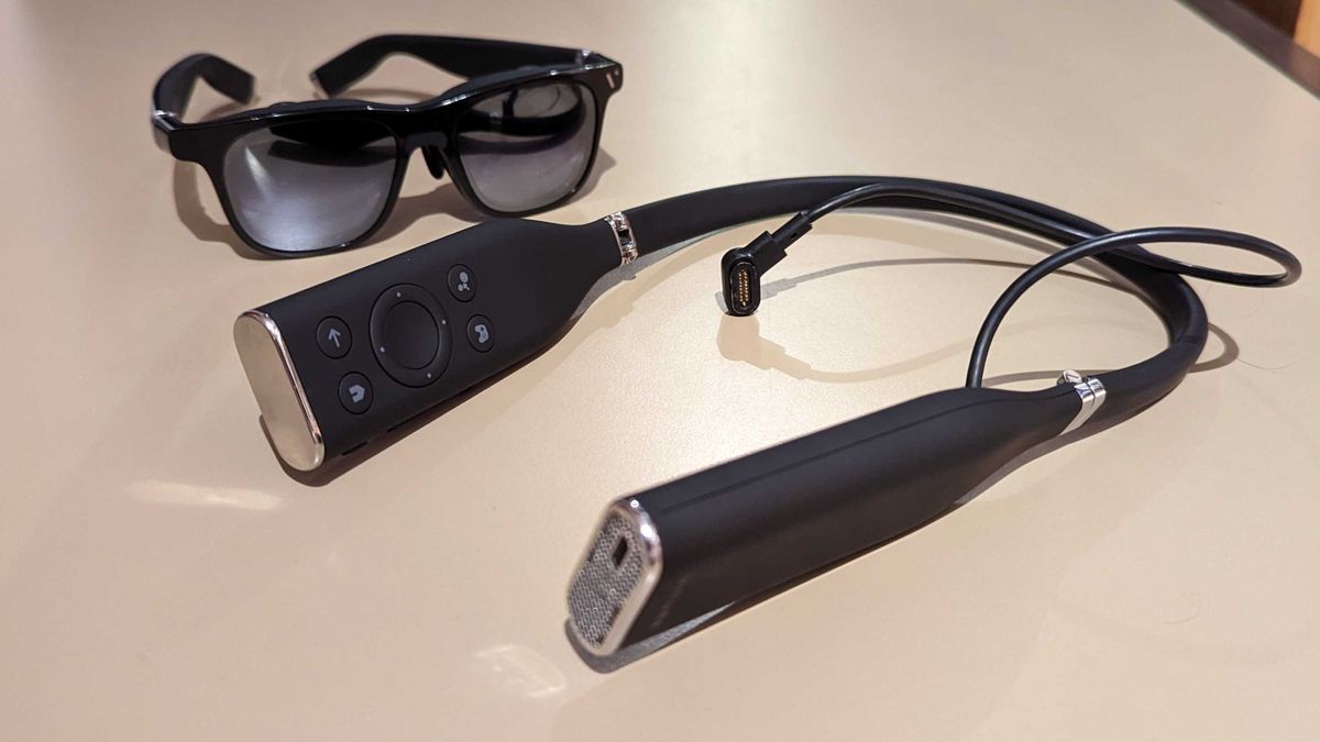 VITURE One XR Glasses: Smart glasses, not so smart design | TechRadar