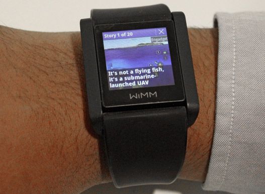 WIMM One Android Watch Tested: Groundbreaking Wrist Computer Delivers ...