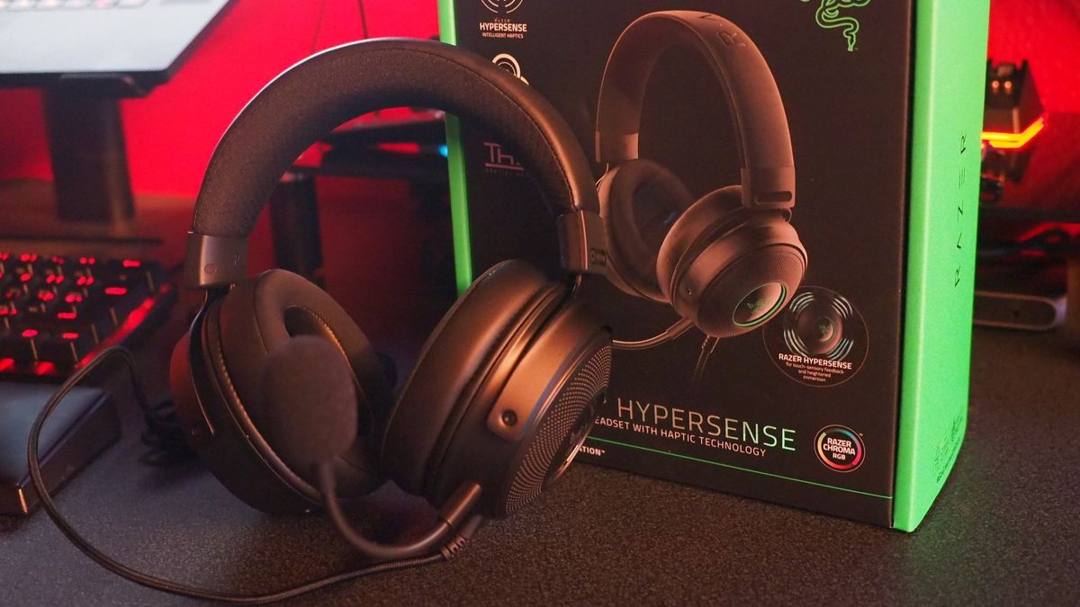 Razer's vibrating gaming headset I use every day has hit a record-low ...