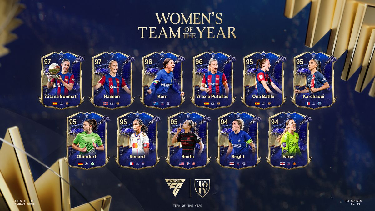FC 24 TOTY adds OP Mbappe – and first ever women’s team | GamesRadar+