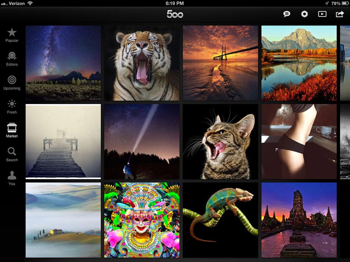 500px for iPhone and iPad review | iMore