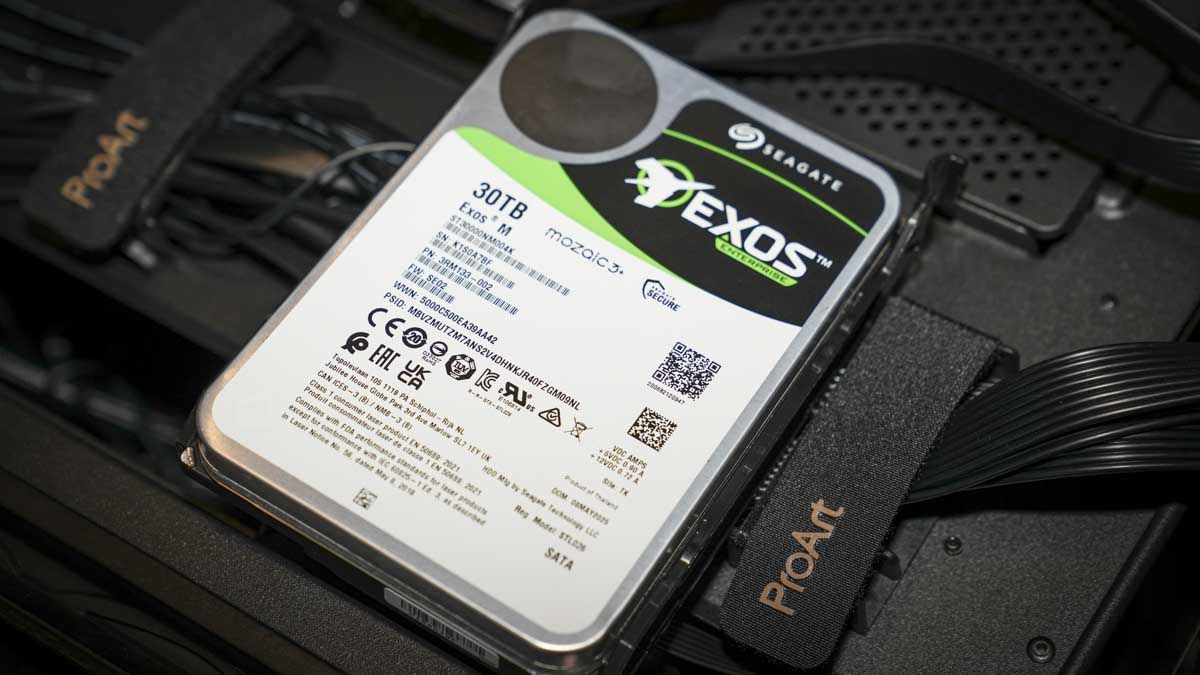 Seagate Exos Mozaic+ M 30TB hard drive review | TechRadar