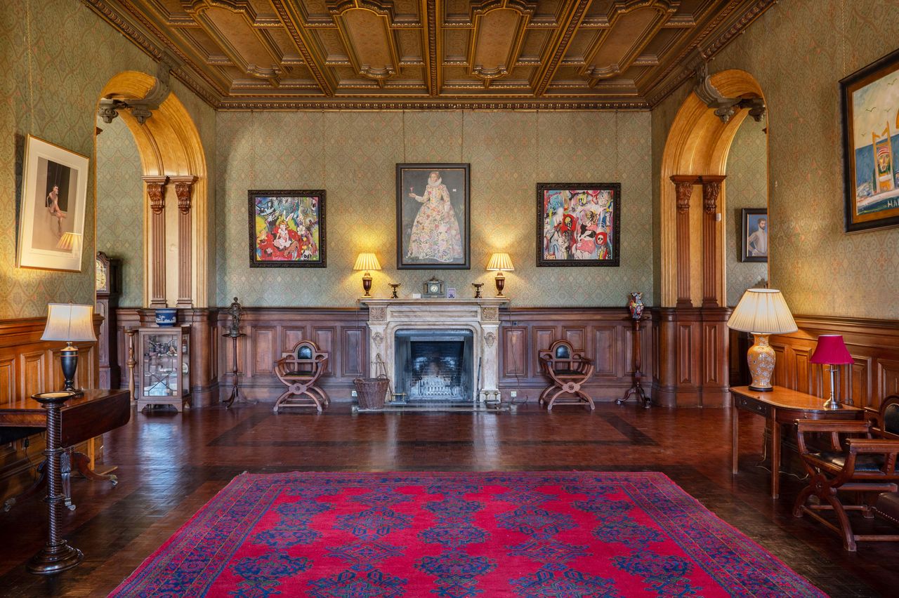 Alan Carr's new castle is 'a masterpiece of the baronial revival' with ...