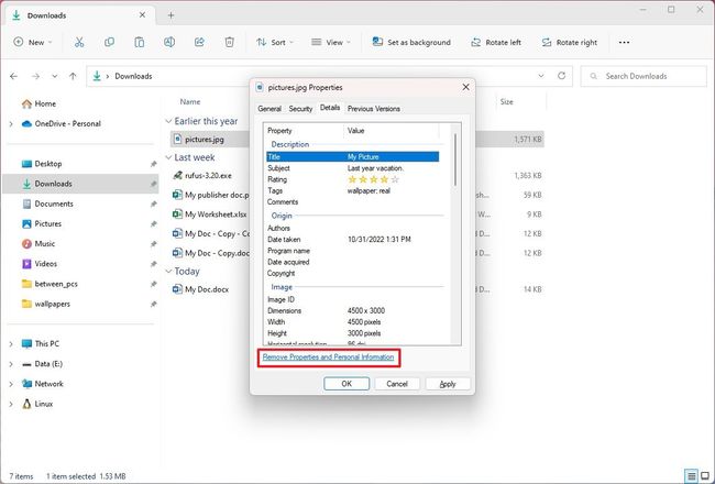How to remove personal information from files on Windows 11 | Windows ...