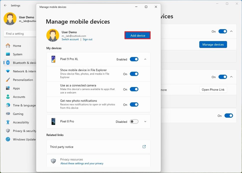 How to use and manage mobile devices on Windows 11 | Windows Central