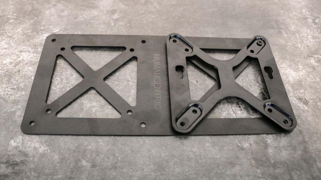 I mounted a mini PC to the back of my monitor for an even cleaner setup ...