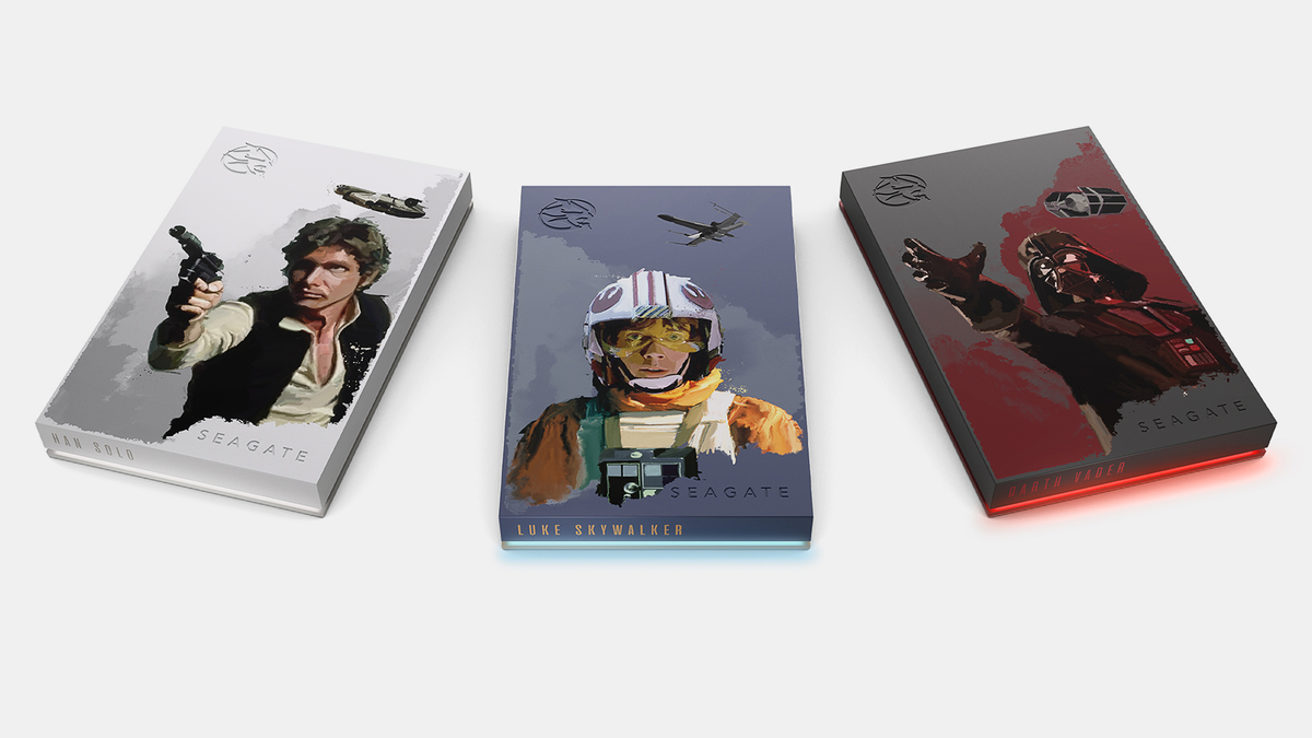 May the Data Be With You: Seagate Adds Star Wars USB HDDs | Tom's Hardware