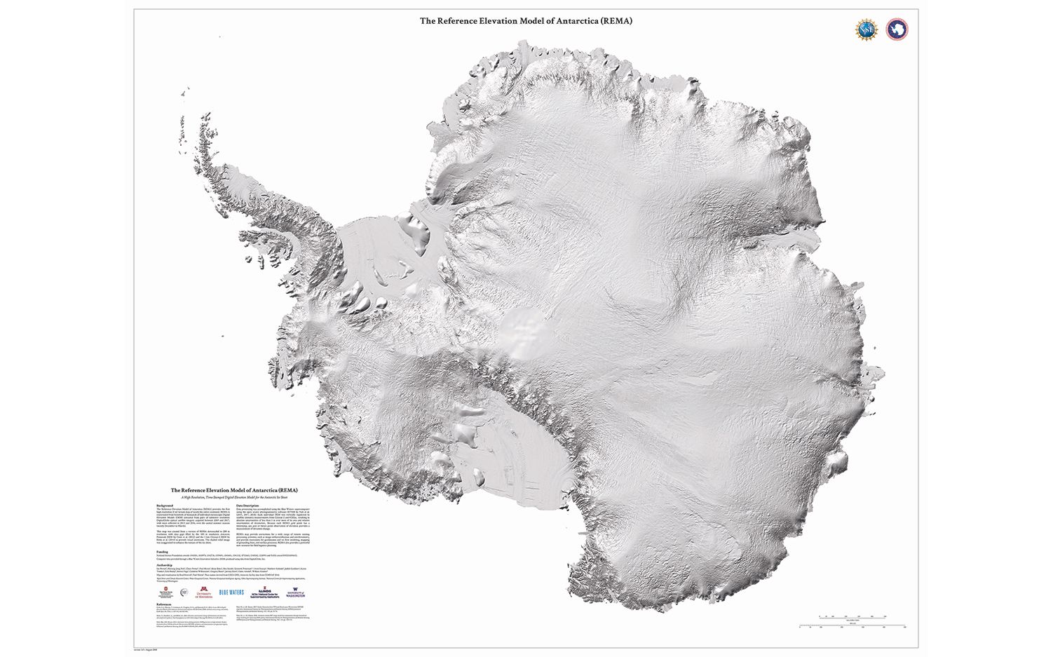 New High-Res Map of Antarctica Shows the Icy Continent in Astonishing ...