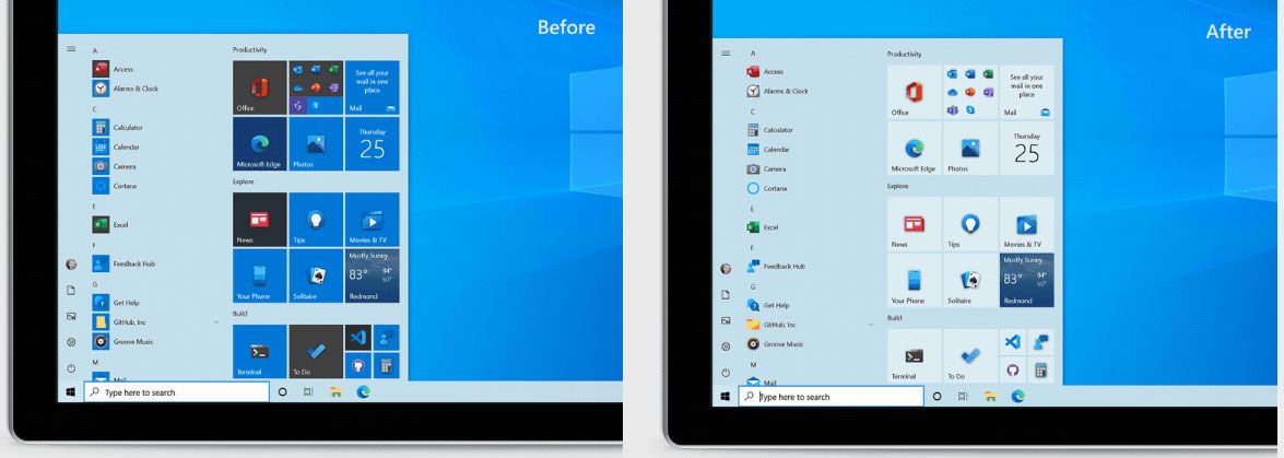 Microsoft is freshening up Windows 10's Start menu so it looks better ...