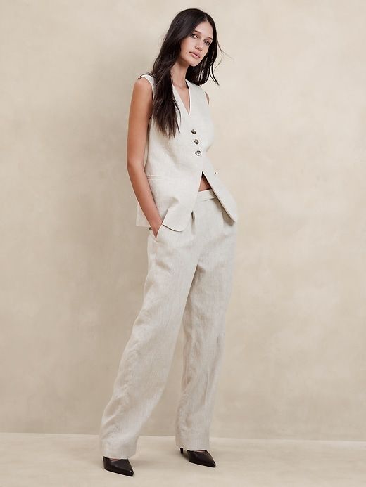 24 Pairs of Stylish Linen Pants to Buy Before Summer Starts | Who What Wear