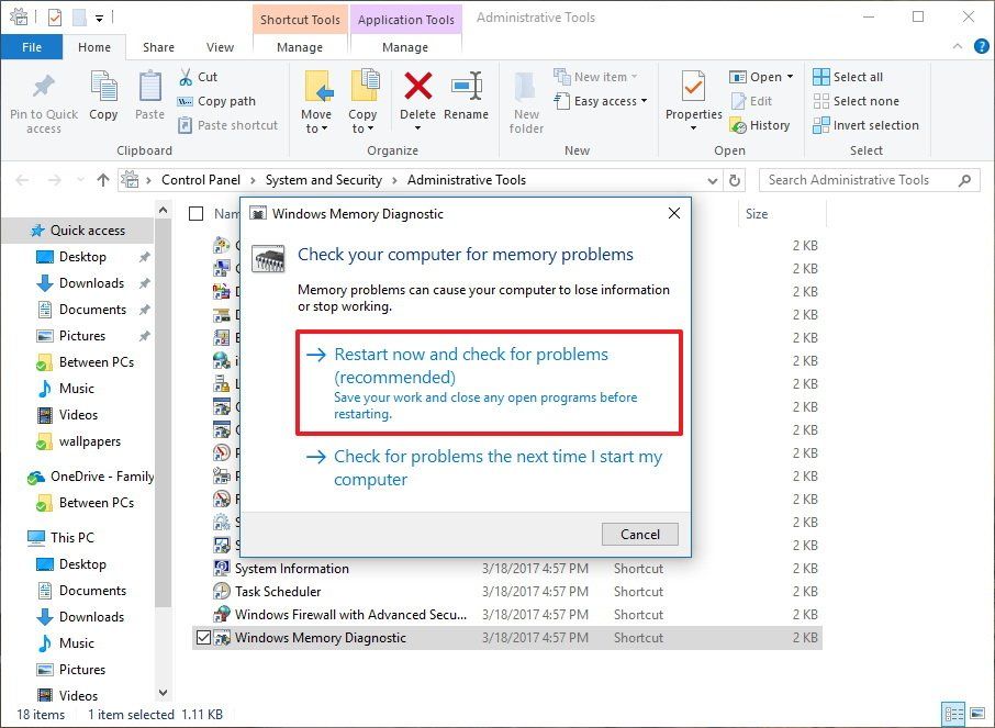 How to check your Windows 10 PC for memory problems | Windows Central