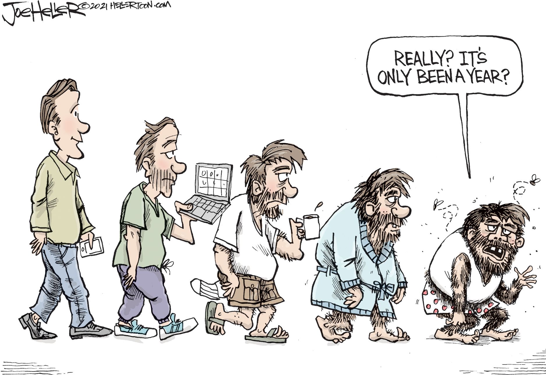Editorial Cartoon U.S. covid one year anniversary | The Week