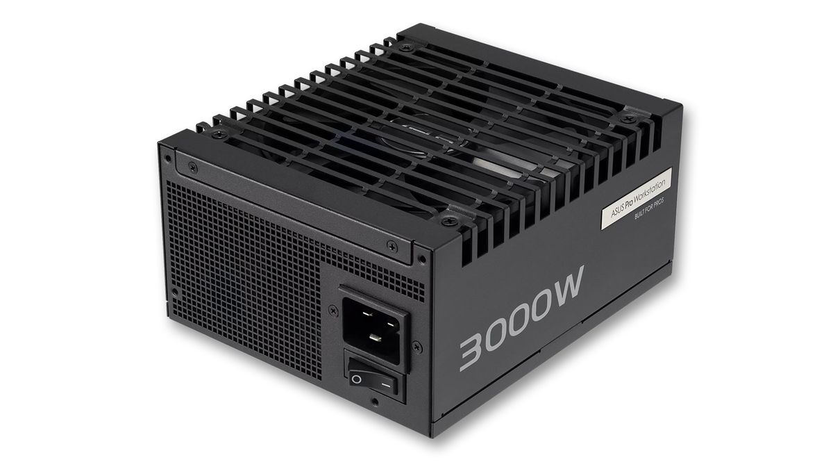 Asus introduces 3000-watt PSU — enough capacity to power 4 RTX 5090s ...