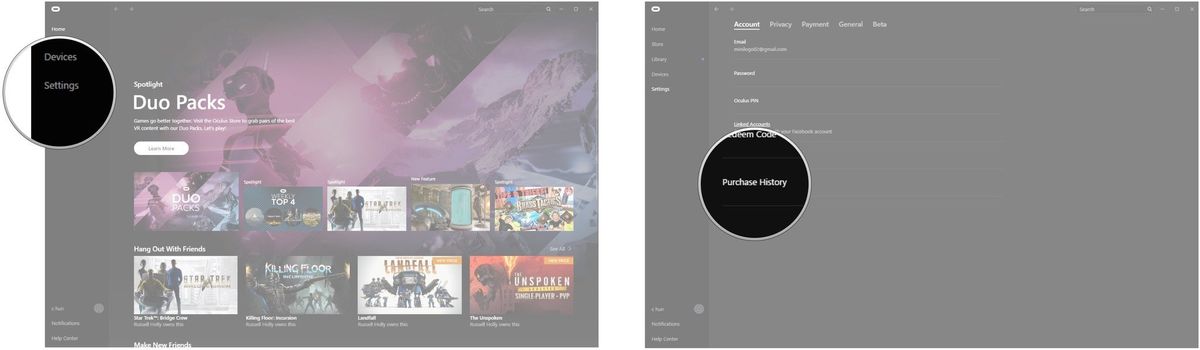 How to use the Oculus Store | Windows Central