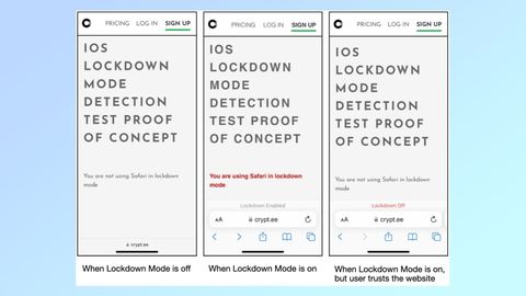 Fake Lockdown Mode attack can fool you into thinking your iPhone is ...