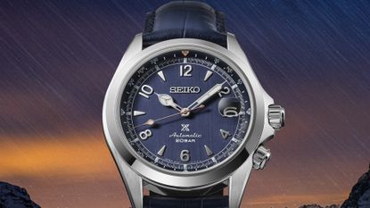 This beautiful new Seiko was inspired by mountains at nighttime | T3