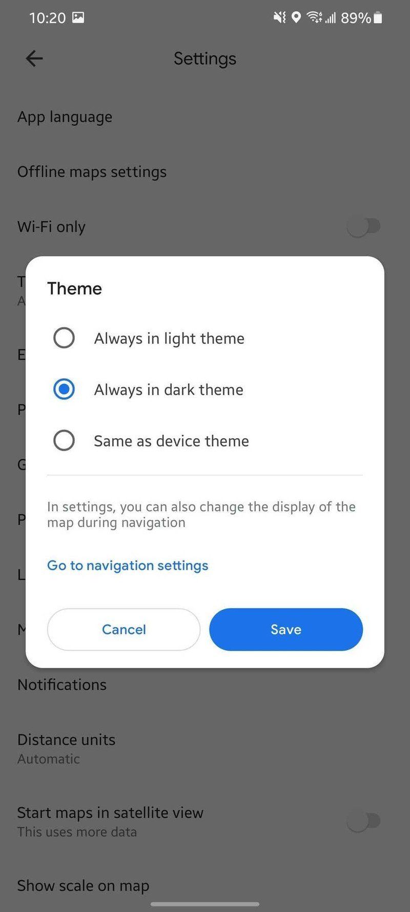 How to enable dark mode in Google Maps for Android | Android Central