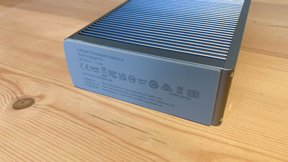 CalDigit TS4 Thunderbolt 4 Dock review | Digital Camera World