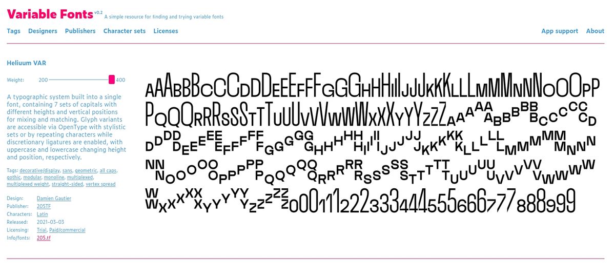 Variable fonts explained: ultra-flexible type you can animate | Creative Bloq