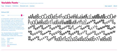 Variable fonts explained: ultra-flexible type you can animate ...