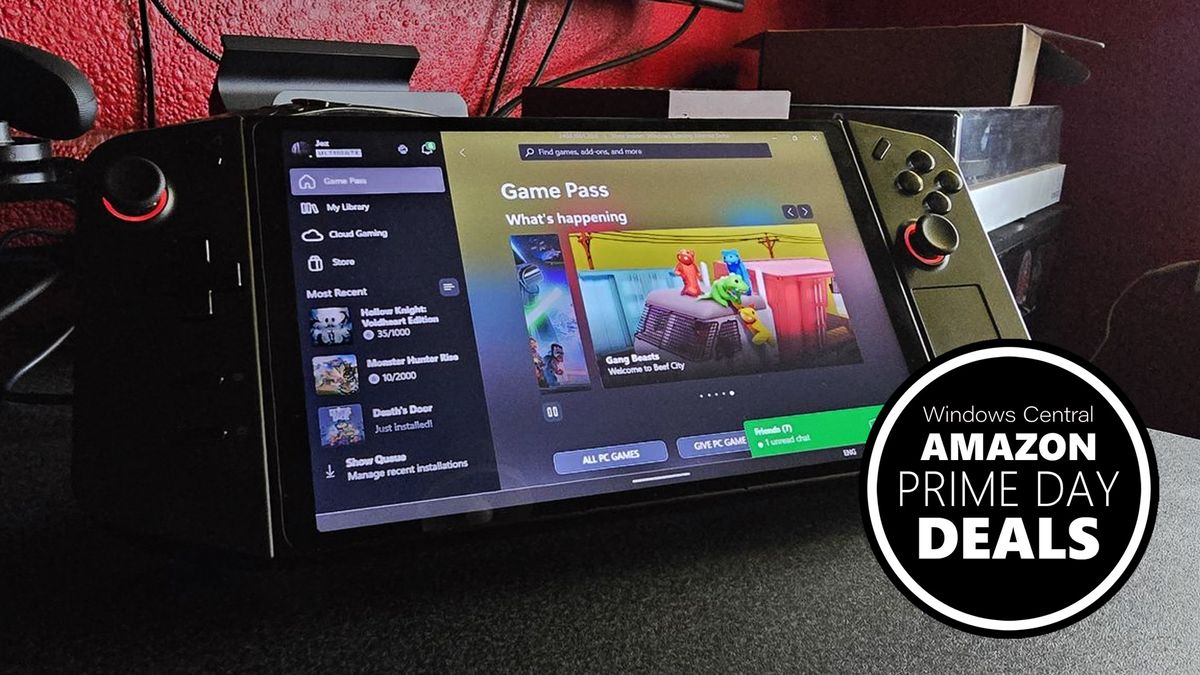 I have tested every PC gaming handheld, and my preferred option is ...
