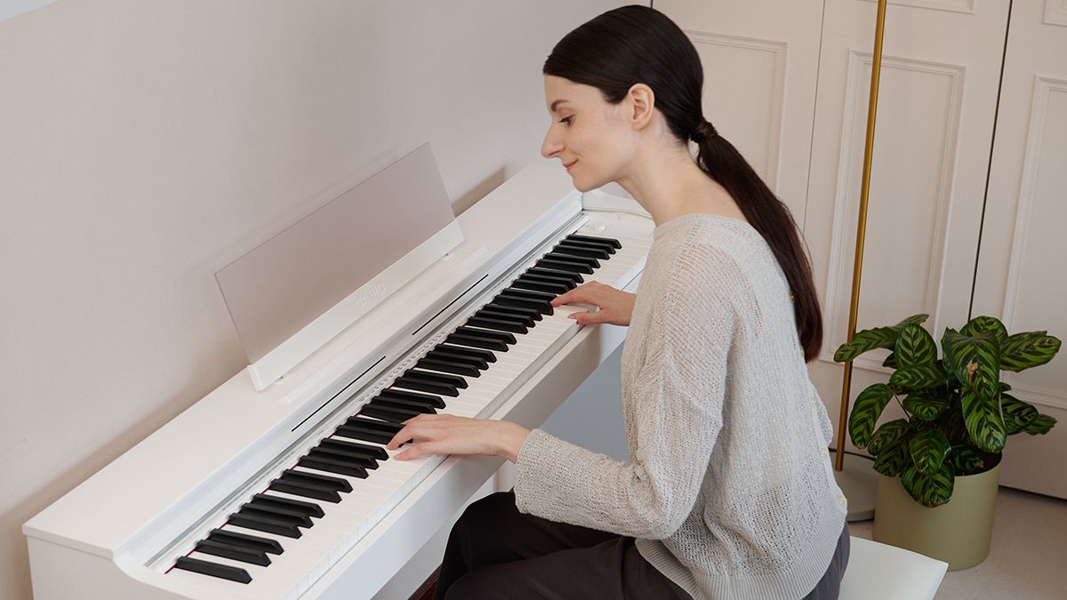 Casio’s entry-level Celviano AP-300 and AP-S200 digital pianos promise the sound and feel of a ...