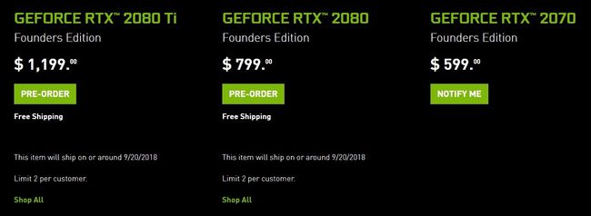 NVIDIA GeForce RTX 20 series is now official: Here's everything you ...